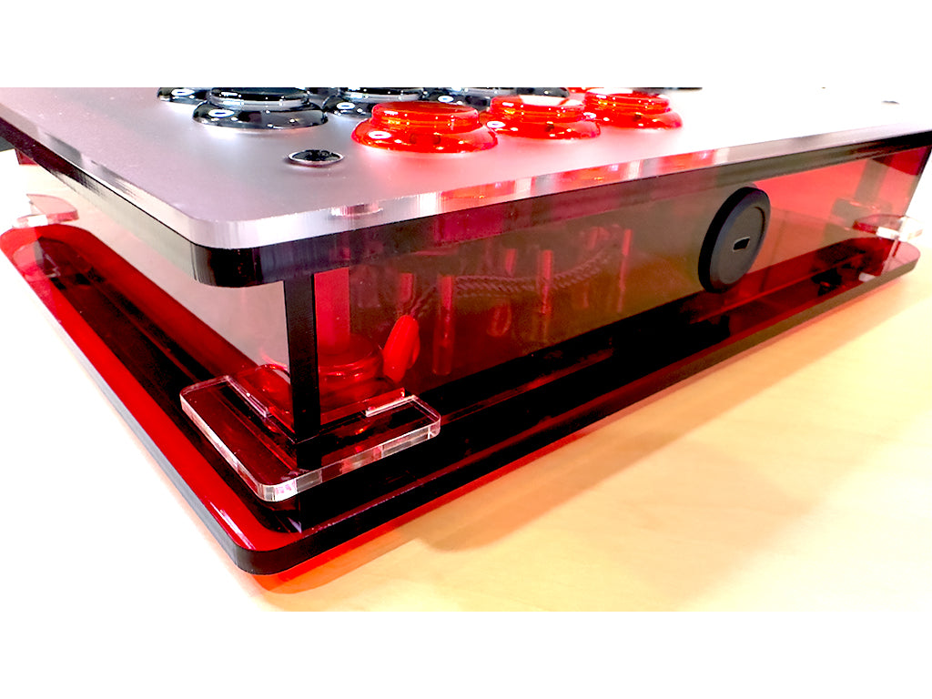 Leaf Fightstick 11 Red – Akecon-アケ魂-