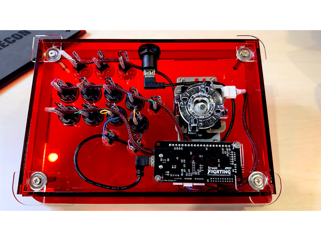 Leaf Fightstick 11 Red – Akecon-アケ魂-