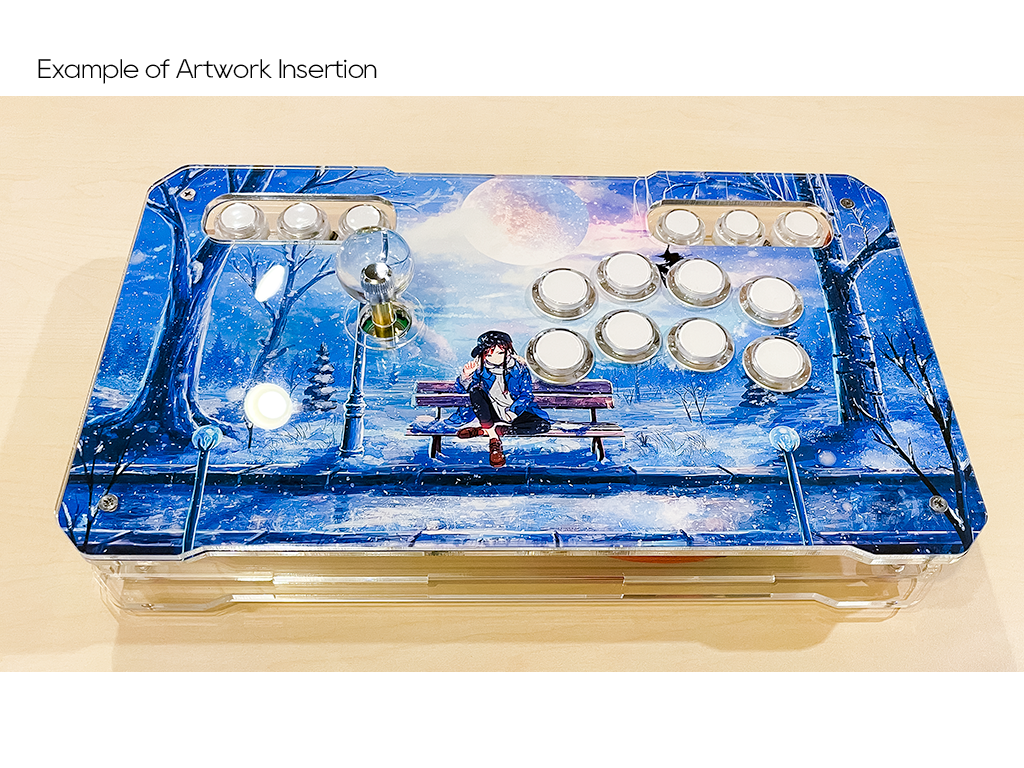 ZERO ONE FIGHTSTICK クリア ケースキット – Akecon-アケ魂-
